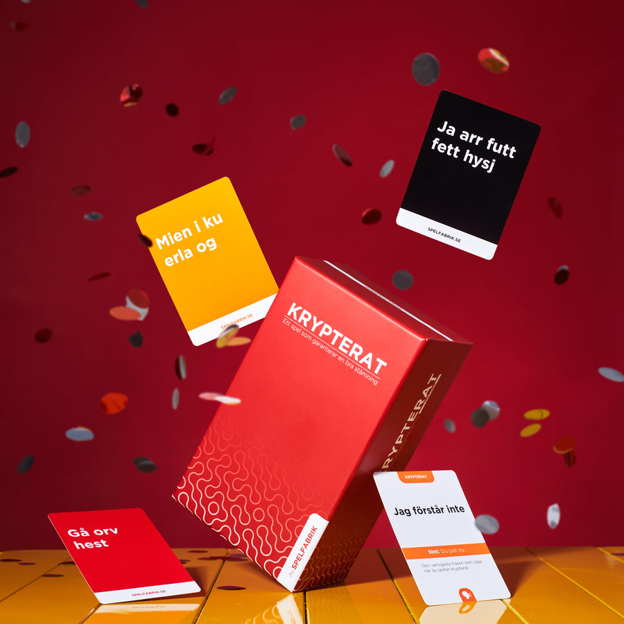 Krypterat | Svensk Utgåva | 400 Kort – Spelfabrik.se