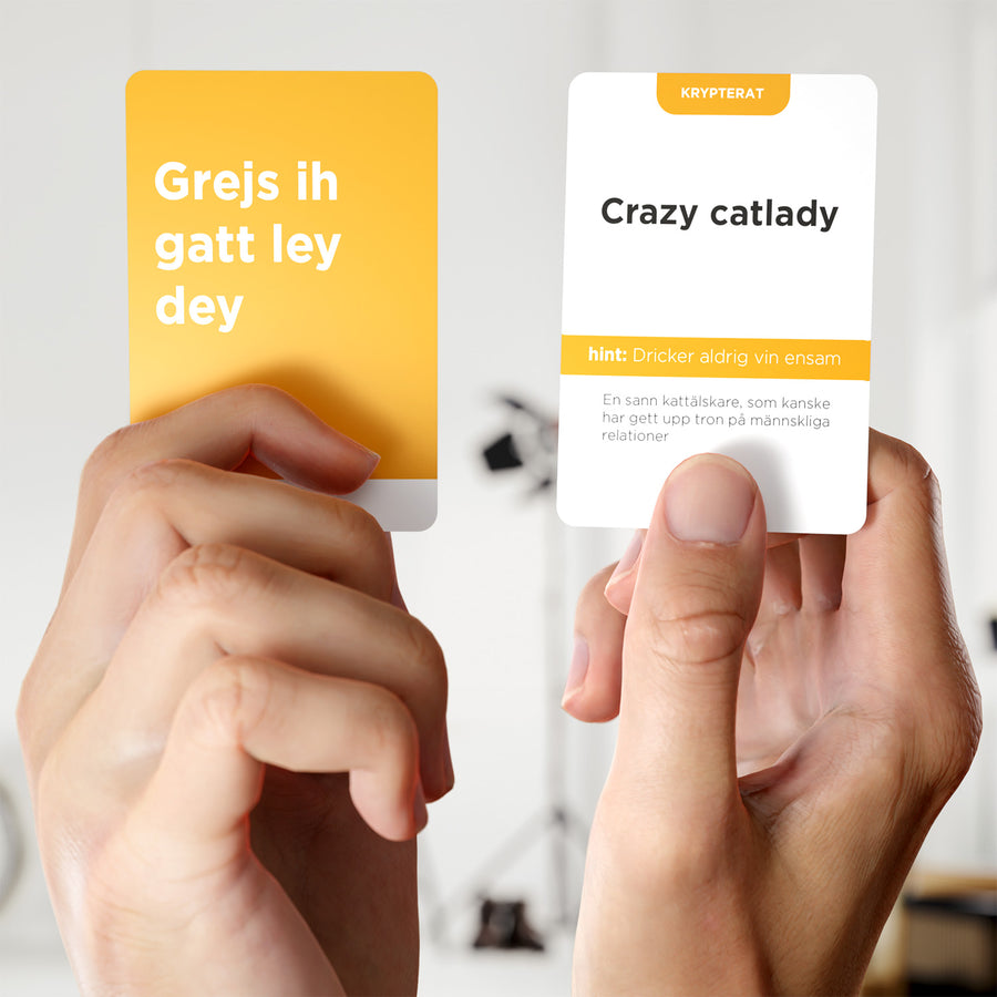 Krypterat | Svensk Utgåva | 400 Kort | Nästan Slutsåld! – Spelfabrik.se