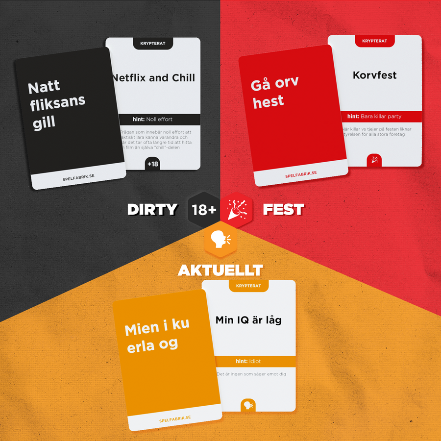 Krypterat | Svensk Utgåva | 400 Kort – Spelfabrik.se